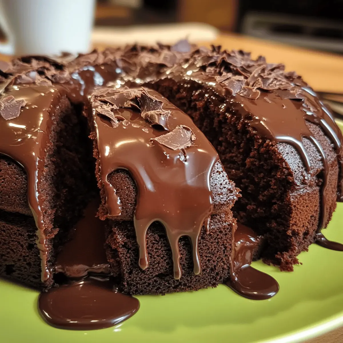 Ultimate Delicious Moist Chocolate Drizzle Cake Recipe