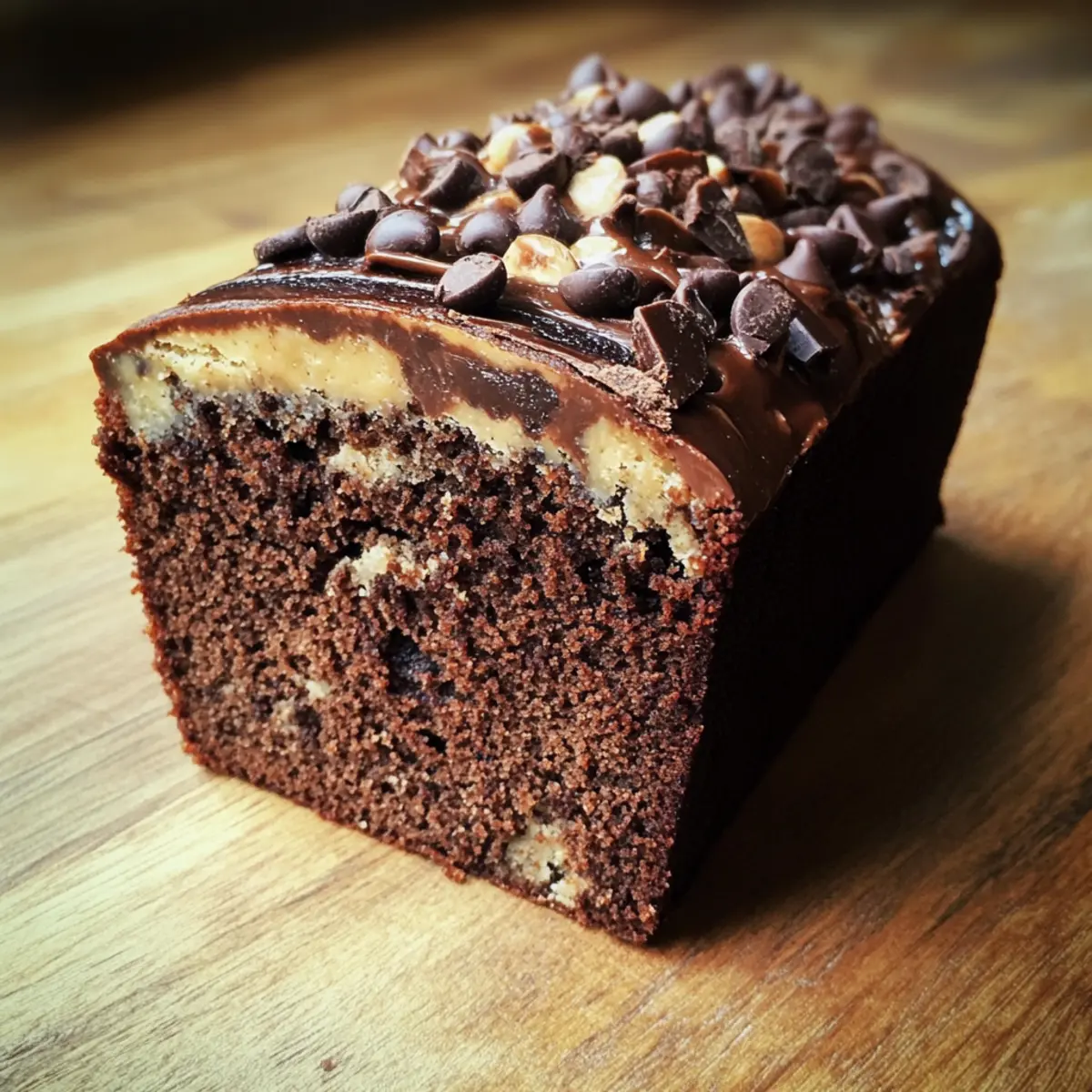 Irresistible Decadent Chocolate Coffee Loaf Slice You'll Crave